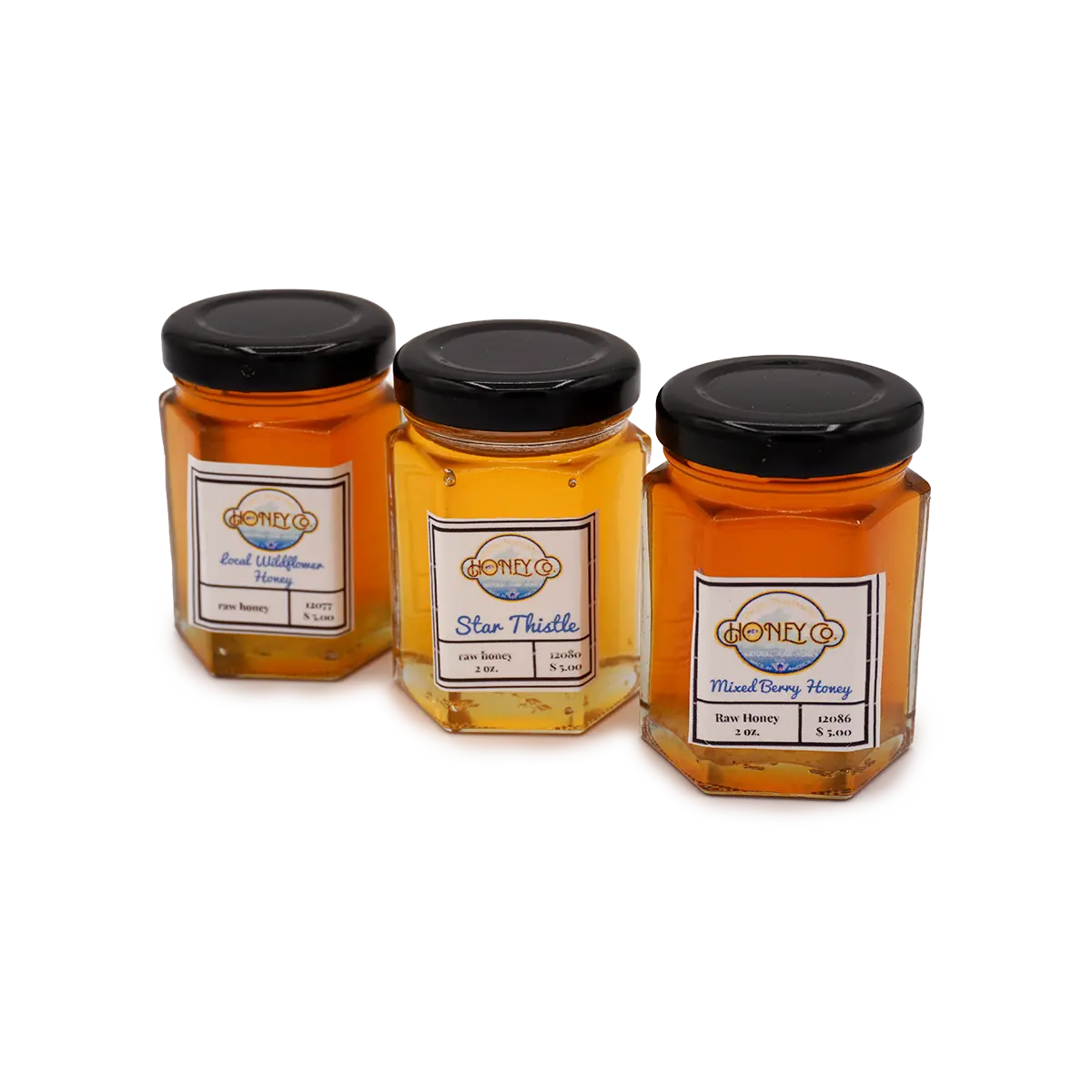 Hex Jars of Raw Honey – The Dancing Bee/PNW Honey Company